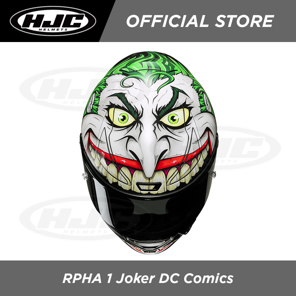 HJC Helmets RPHA 1 Joker DC Comics MC48SF